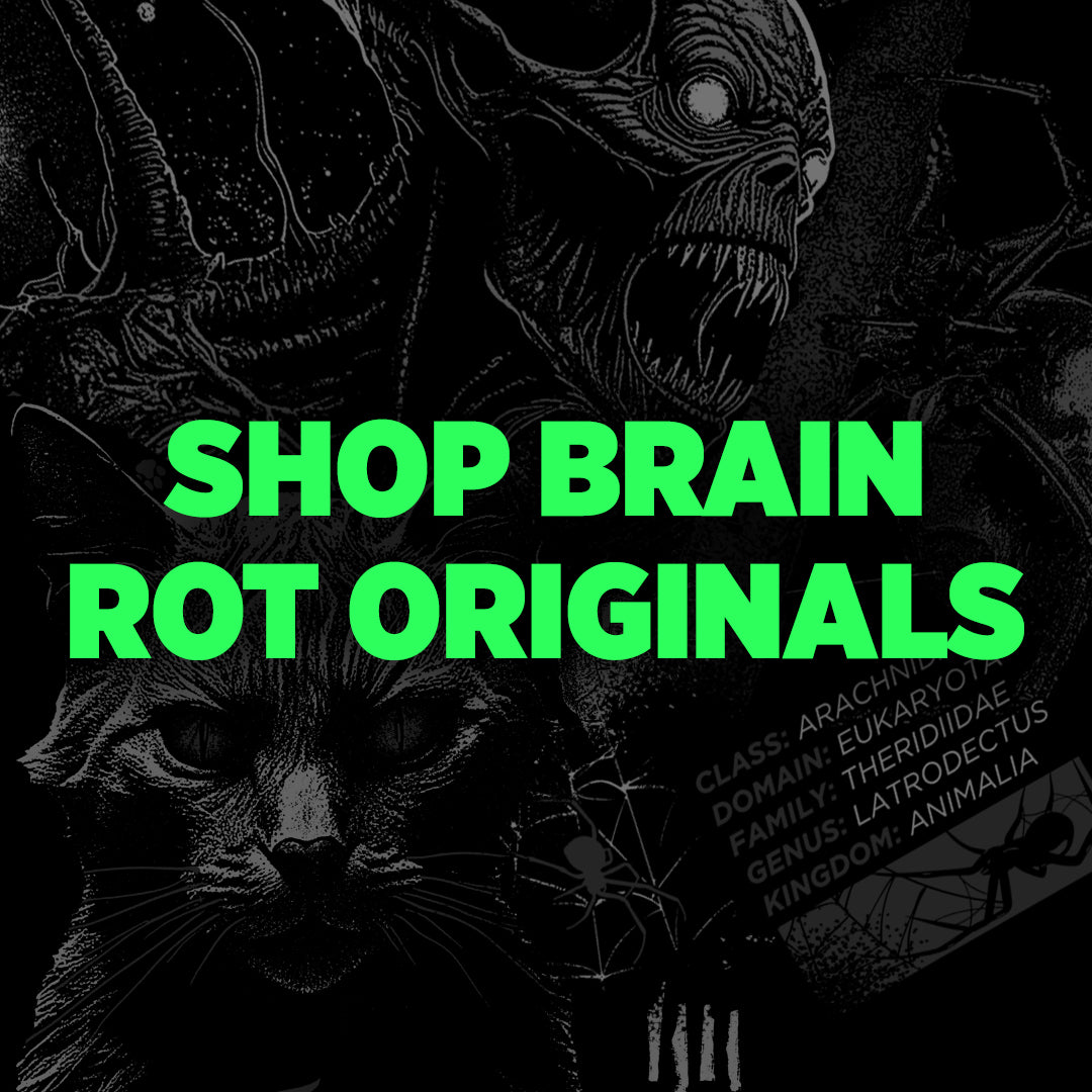 BRAIN ROT CREATIVE: HORROR T-SHIRTS & APPAREL – Brain Rot Creative